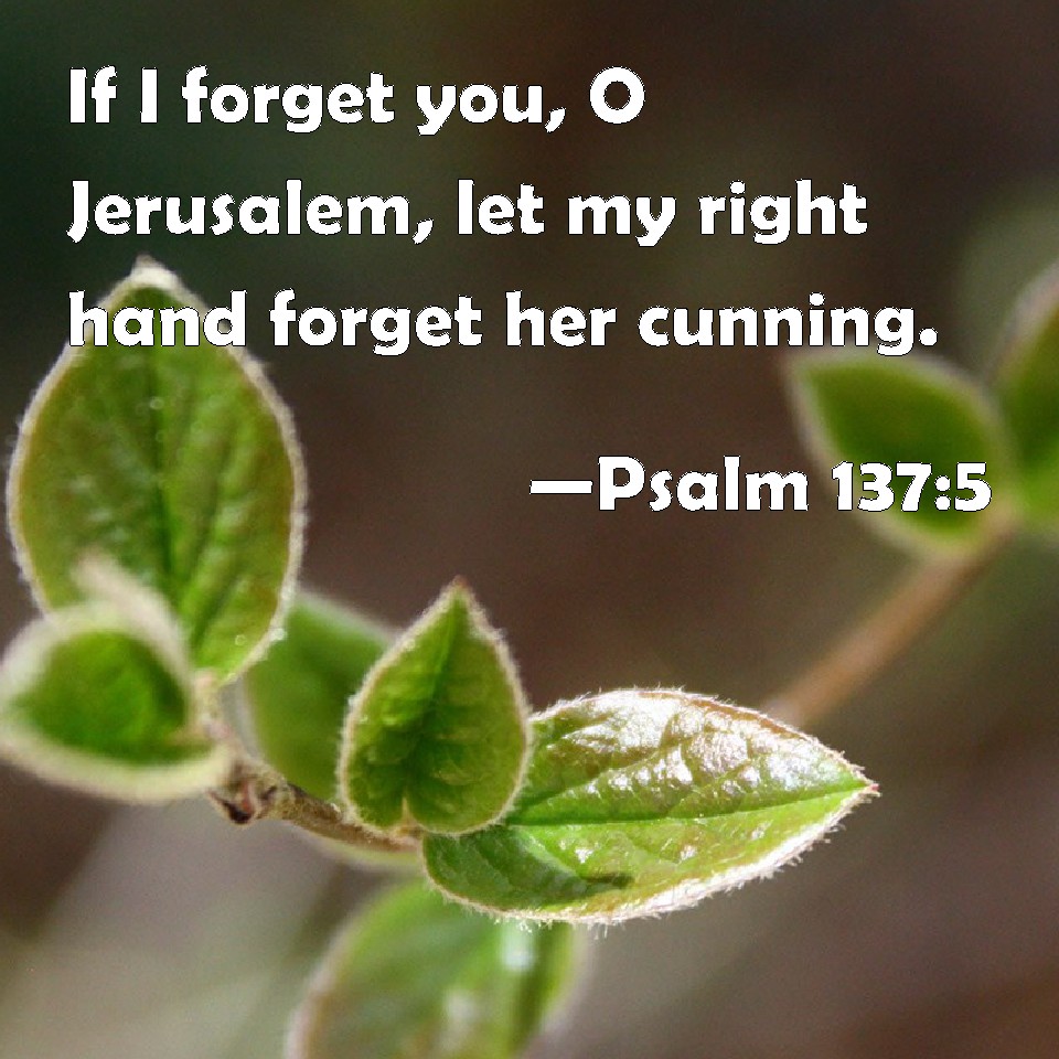 Psalm 137 Kjv IshahAllisia